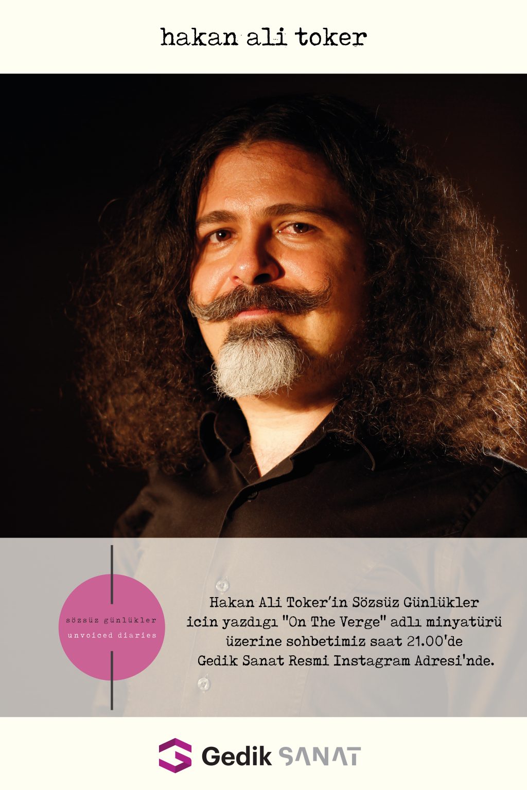 "Unvoiced Diaries" Instagram Live with Önder Baloglu - Hakan Ali Toker ...